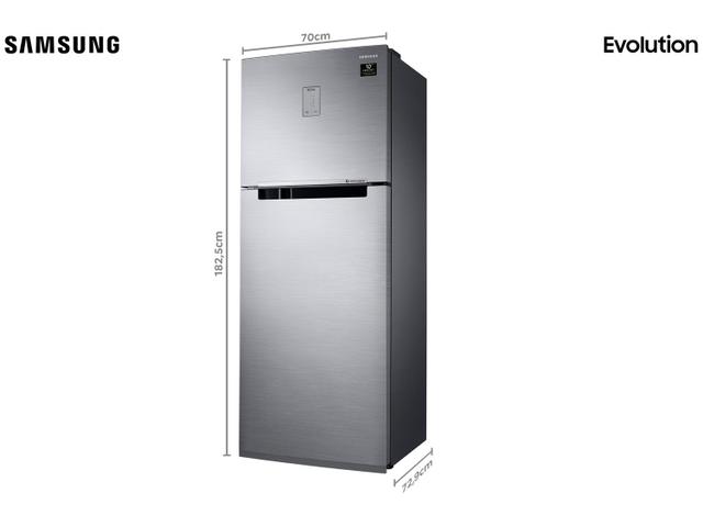 Geladeira/Refrigerador Samsung Frost Free Inverter - Duplex Inox Look ...
