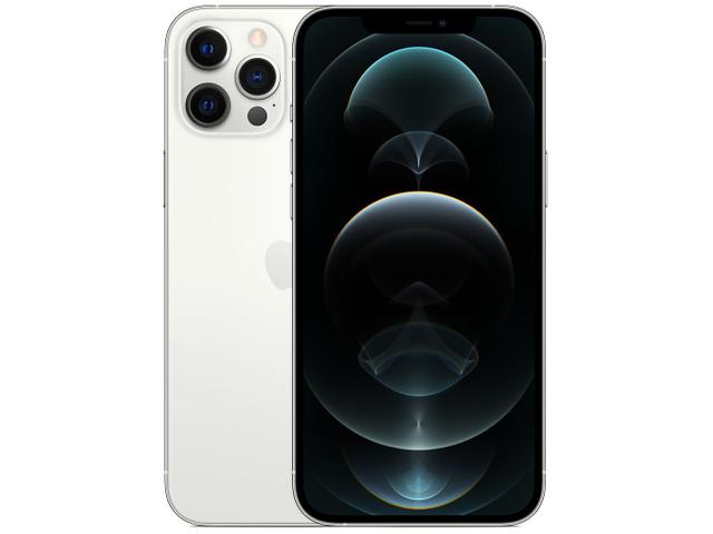iPhone 12 Pro Max Apple 256GB Prateado 6,7” - Câm. Tripla 12MP iOS ...