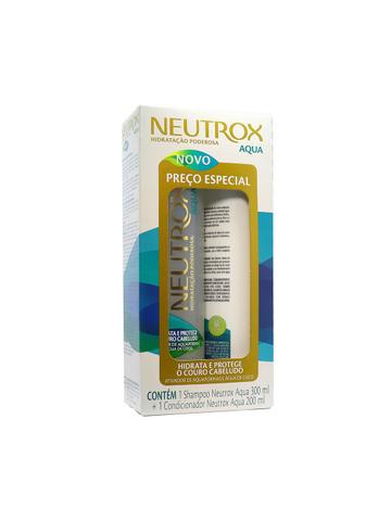 Kit Neutrox Aqua shampoo com 300mL + condicionador com 200mL - Kit ...