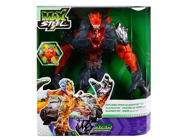 Max Steel Elementor Explosão Magma - Mattel - Bonecos - Magazine Luiza