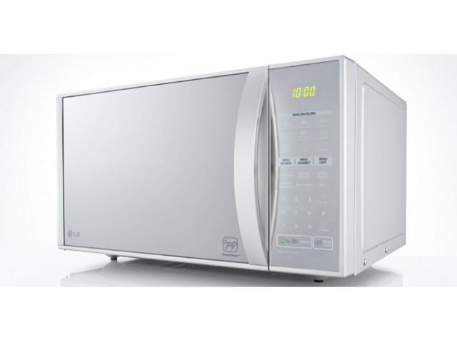 Microondas LG Easy Clean 30 L Prata Espelhado Grill 110V MH7053R ...