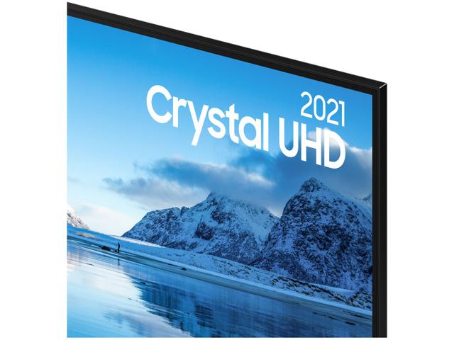 Smart TV 55” Crystal 4K Samsung 55AU8000 - Wi-Fi Bluetooth HDR Alexa Built in 3 HDMI 2 USB - TV ...