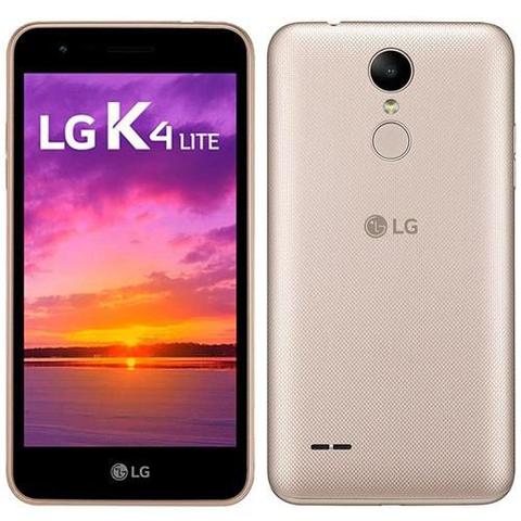 Smartphone LG K4 Lite 5 Pol 4G Android 6.0 5MP 8GB - Dourado - LG Eletronics - Celular LG ...