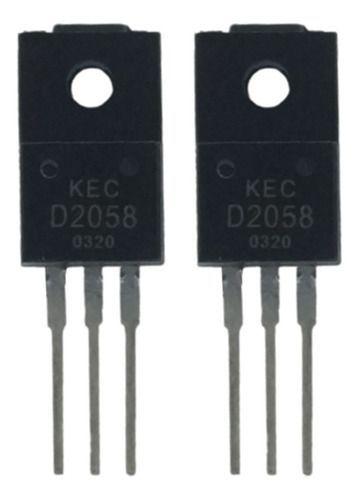 02 Transistor 2sd2058 D2058 60v 3a 25w Antigo Original Nec - Peças para ...