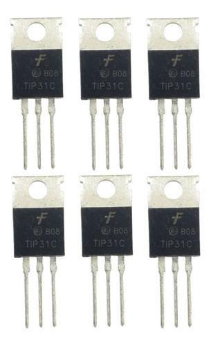 06 Transistor Tip31c Tip31 40v 3a Antigo Original Fairchild - Transistor - Magazine Luiza