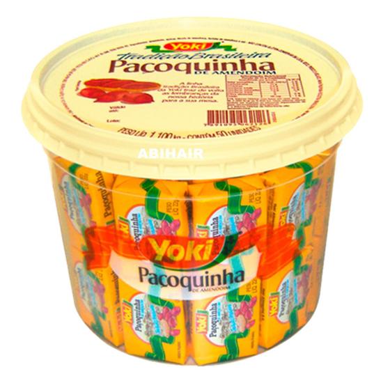 1 Pote Paçoca Pacoquita Yoki c/ amendoim 50un Cada - Paçoca - Magazine ...