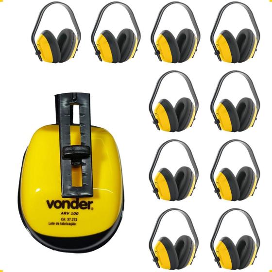 10 Abafador De Ruído Som Concha Auricular Protetor Ouvido Auditivo ...