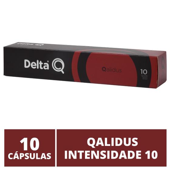 10 Cápsulas Delta Q Café Qalidus - Intensidade 10 - Cápsula de Café ...