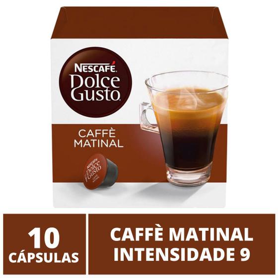 10 Capsulas Dolce Gusto, Capsula Caffè Matinal - Nescafé - Cápsulas de ...