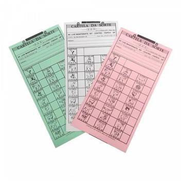 10 cartela de rifa 25 bichos com cores variadas. - cartela da sorte - Rifa - Magazine Luiza