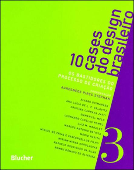 10 cases do design brasileiro - vol.3 - Livros de Design - Magazine Luiza