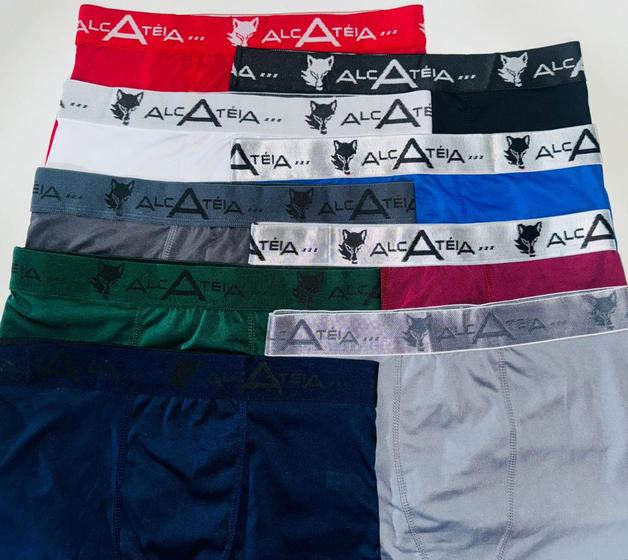 10 cuecas boxer adulto masculina cueca box adulto microfibra alcateia ...