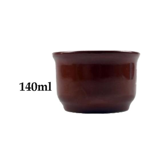 10 Cumbuca de barro argila para caldos feijoada 140ml. - R.R INDUSTRIA - Cumbuca Descartável ...