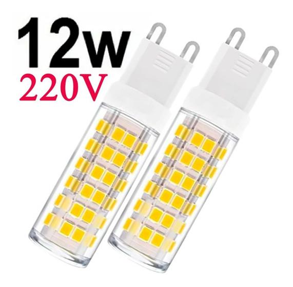 10 Lâmpadas Led Halopin G9 12w 75 Led 220v Branco Quente - Lartec Magazine - Lâmpada - Magazine ...