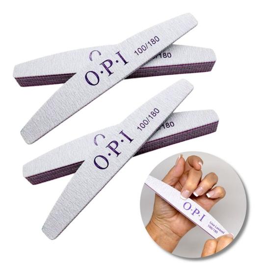 10 Lixa Banana Opi Lavável Lixa Polidora Unha Lixa Boomerang - Lixa de ...