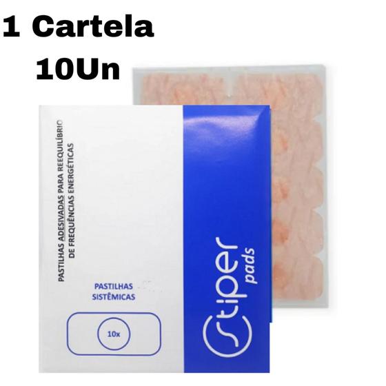 10 Pastilhas Stiper Cartela Sistêmicas Acupuntura - Acupuntura ...