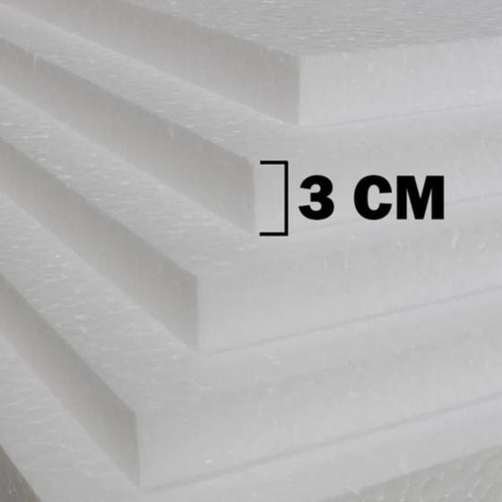 10 Placas Isopor Forro Termico Acustico 100cm x 50xm x 3cm - 360.DIGITAL - Placa de Isopor ...