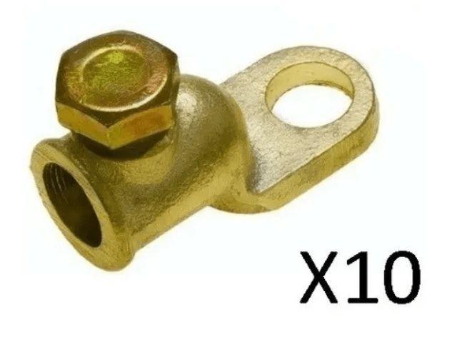 10 Terminal Ponteira P/ Bateria Média para cabo 35 a 50 mm2 Original ...