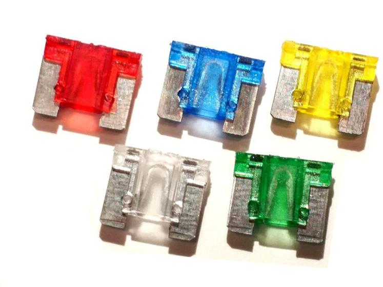 10 unidades fusível mini elemento curto kit emergencia misto reforçado ...