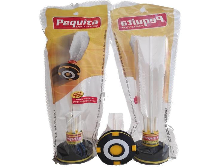 10 Unidades Peteca Oficial Extra Pequita - Brasil Gold - Peteca ...