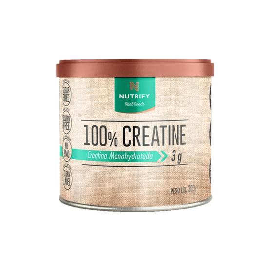 100 creatine 300g lata nutrify creatina monohidratada - Creatina - Magazine Luiza