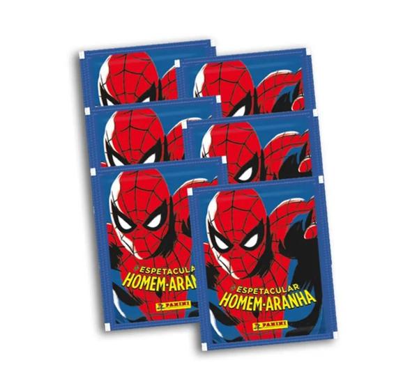 100 Figurinhas Espetacular Homem Aranha 60 Anos =20 Envelopes - Panini - Figurinhas para Álbum ...