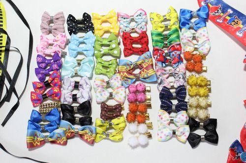 100 Lacinhos Pet Bico Pato Variados Atacado Cachorro Laço - Paradise ...