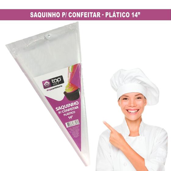 100 Peças Saco De Confeitar Resistente Descartável Profissional Manga ...