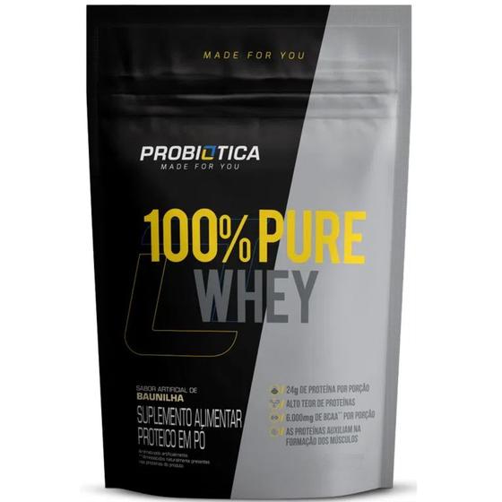 100% Pure Whey - Pacote 1800g - Probiótica - Whey Protein - Magazine Luiza