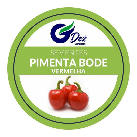 100 Sementes De Pimenta Bode Vermelha - SEEDS - Sementes - Magazine Luiza