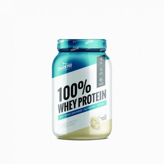 100% Whey 900g Choc Branco - Shark Pro - Whey Protein - Magazine Luiza