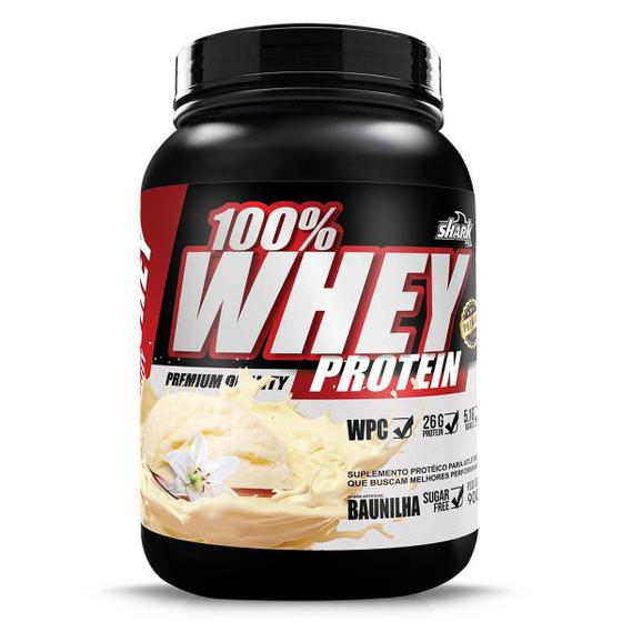100% Whey Protein Shark Pro WPC 900g - Massa Muscular - Magazine Luiza