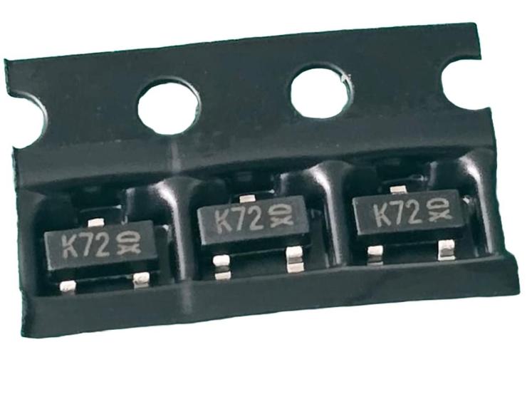 1000x Transistor 2n7002k = K72 Mosfet N 300ma 60v Smd Sot23 - Kexin - Transistor - Magazine Luiza