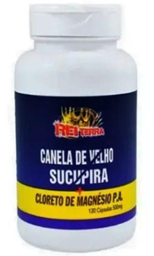 12 Canela De Velho + Sucupira + Cloreto De Magnésio Pa 120cp - Rei terra - Fitoterápicos e ...