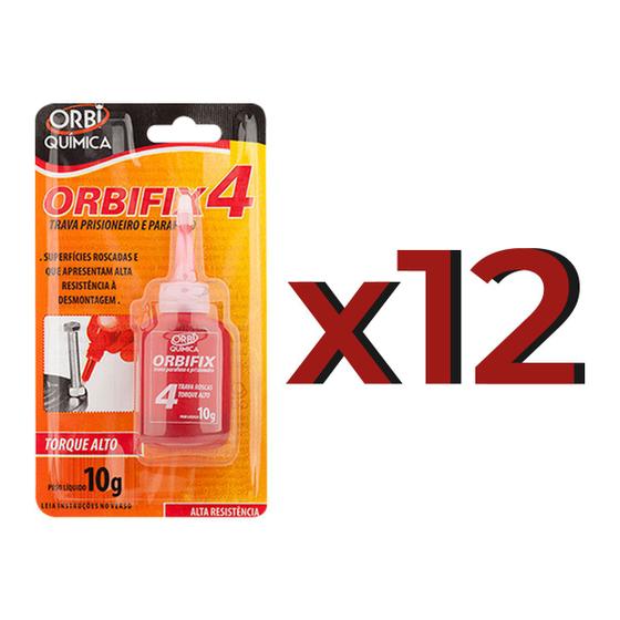 12 Cola Trava Parafuso Rosca 10g Torque Alto Orbifix Forte - ORBI ...