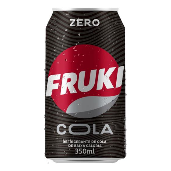 12 Un. Refrigerante Fruki Cola Zero Açucar - Exclusivo - Refrigerante ...