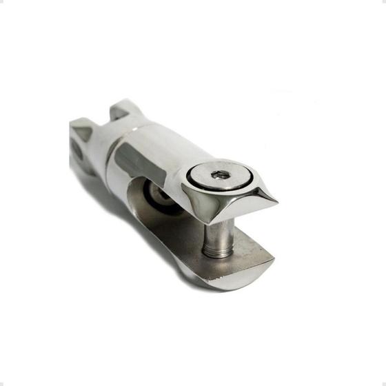 1201 Conector Distorcedor Reforçado 6mm a 8mm Aço Inox Com Pino ...