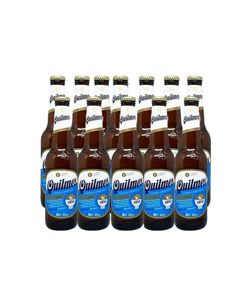 12uni Cerveja Quilmes Clássica Imp Argentina Long Neck 340ml - Cerveja ...
