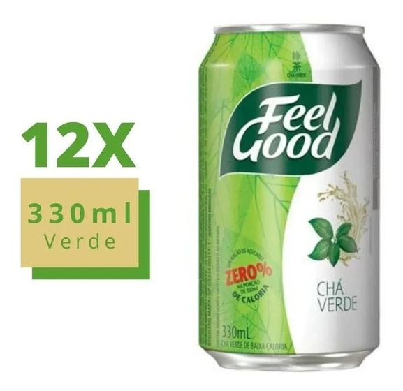 12x Chá Verde FEEL GOOD Lata 330ml - Fitoterápicos e Vitaminas ...
