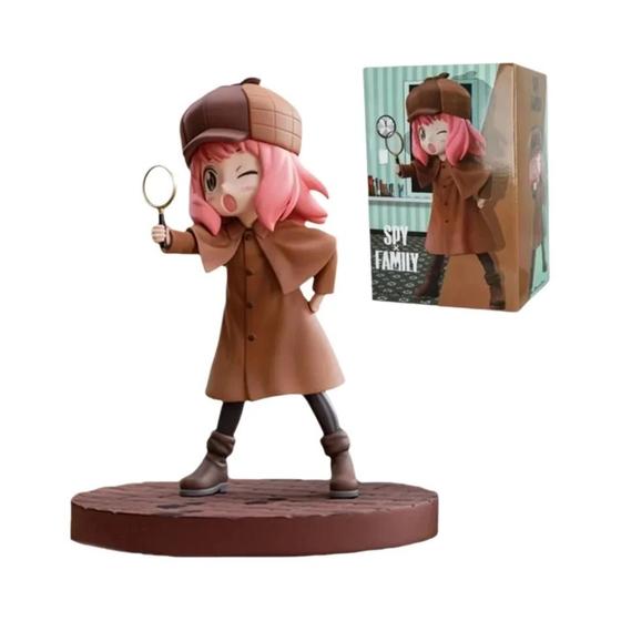 13CM Anime SPY Family Anya Detective Dress up Action Figure Modelo ...