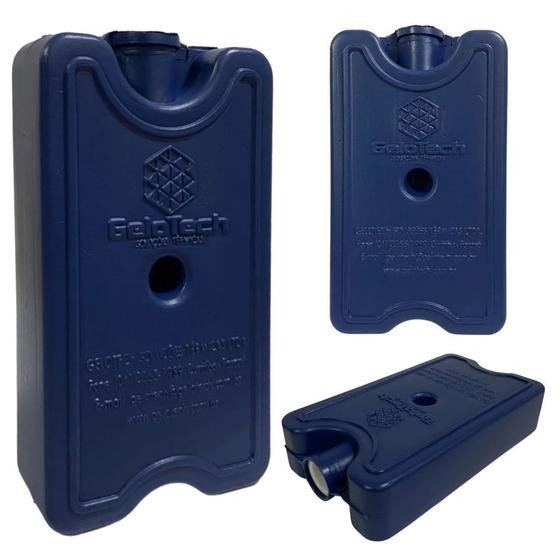 15 Blocos de Gelo Artificial Reutilizavel Rigido 12 Cm X 7 Cm Gelotech ...