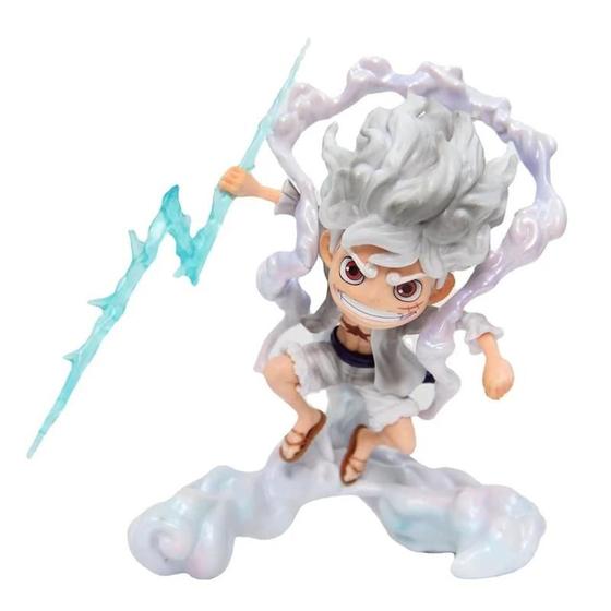 16 CM Anime One Piece Nika Luffy 5th Gear Awake PVC Action Figure ...