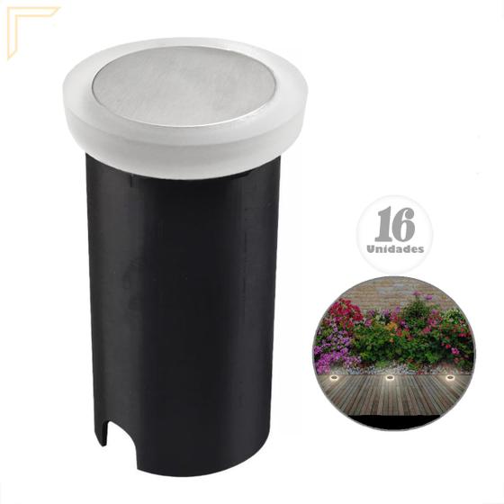 16 Embutido De Piso Led 1w Inox Deck Escada Externo Ali63 - Acende a ...