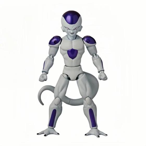 17 CM DRAGON BALL Frieza Super Figura Modelo 4a Forma Anime Figuras De ...