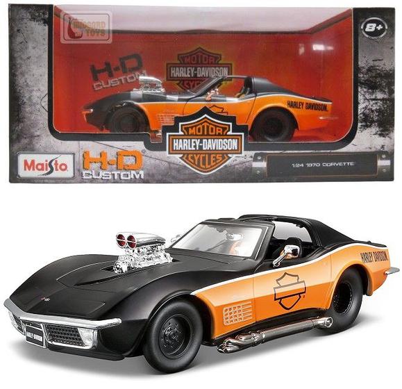 1970 Corvette Stingray - Harley Davidson HD Custom - 1/24 - Maisto ...