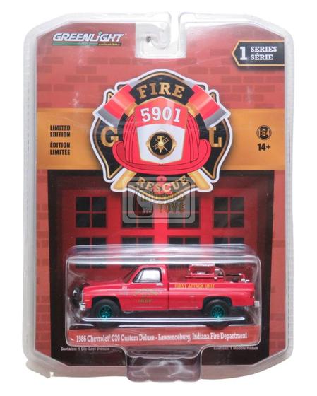 1986 Chevrolet C20 Custom Deluxe Green Machine - Fire Rescue ...