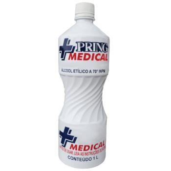 1L ALCOOL PRING ETILICO Higiene E Proteção Diária - Álcool de Cereais ...