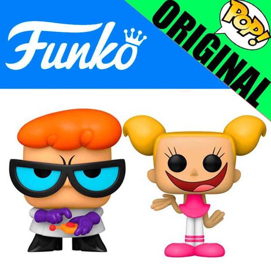 2 Bonecos Cartoon Network Dexter's Laboratory Dexter e Dee Dee Pop ...