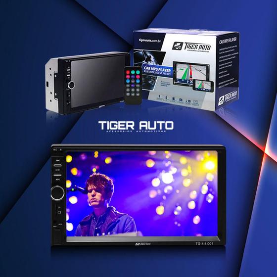 2 Din Central Multimídia Universal Mp5 Bt Espelha Android - TIGER AUTO - Central Multimídia ...
