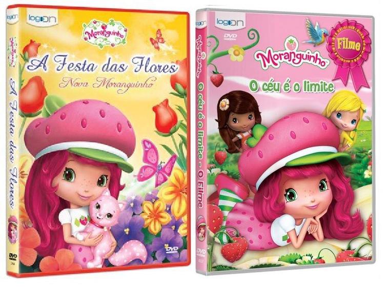 2 DVDs Moranguinho A Festa das Flores + O Céu É O Limite - LOGON ...